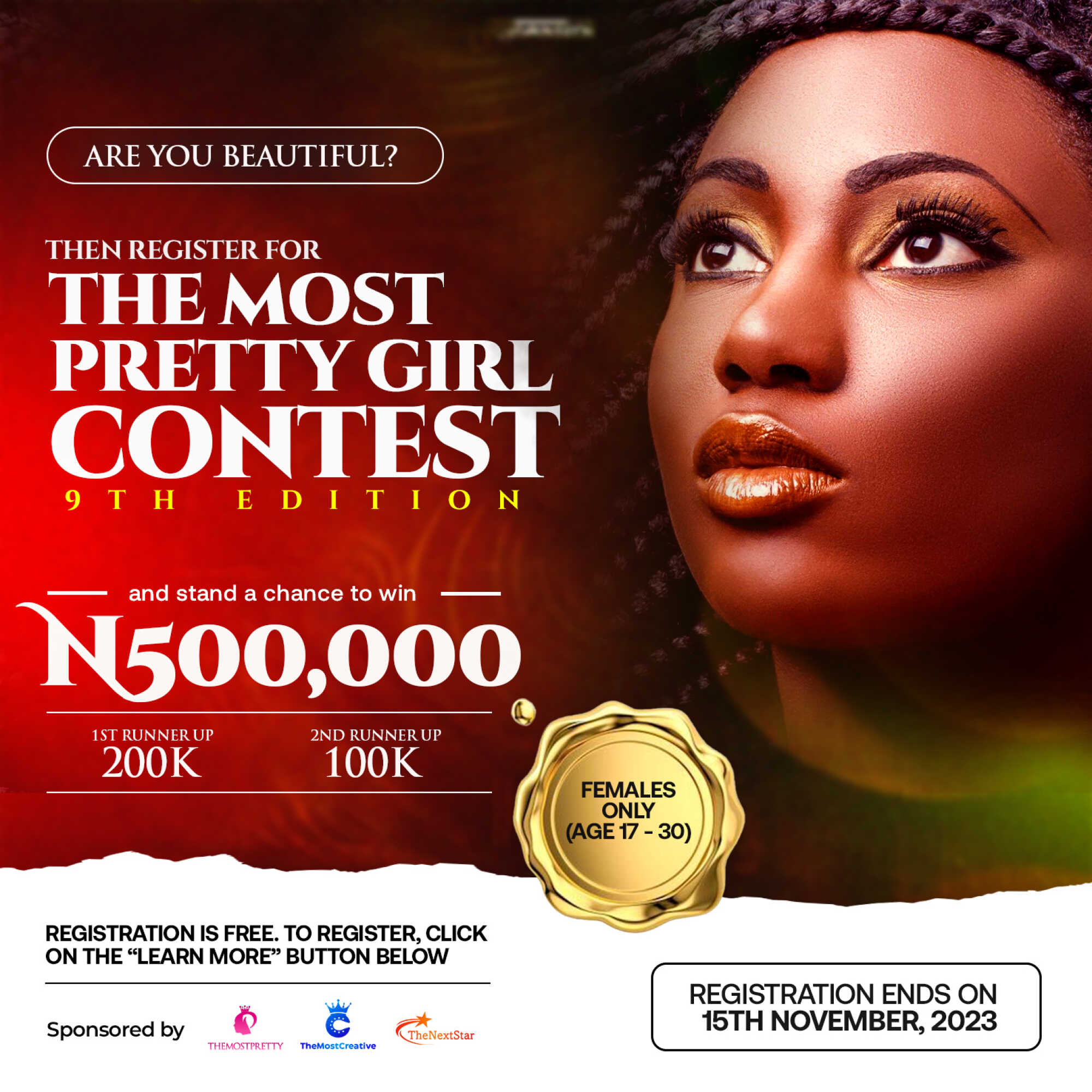9th Edition - The Most Pretty Girl Contest [Completed]