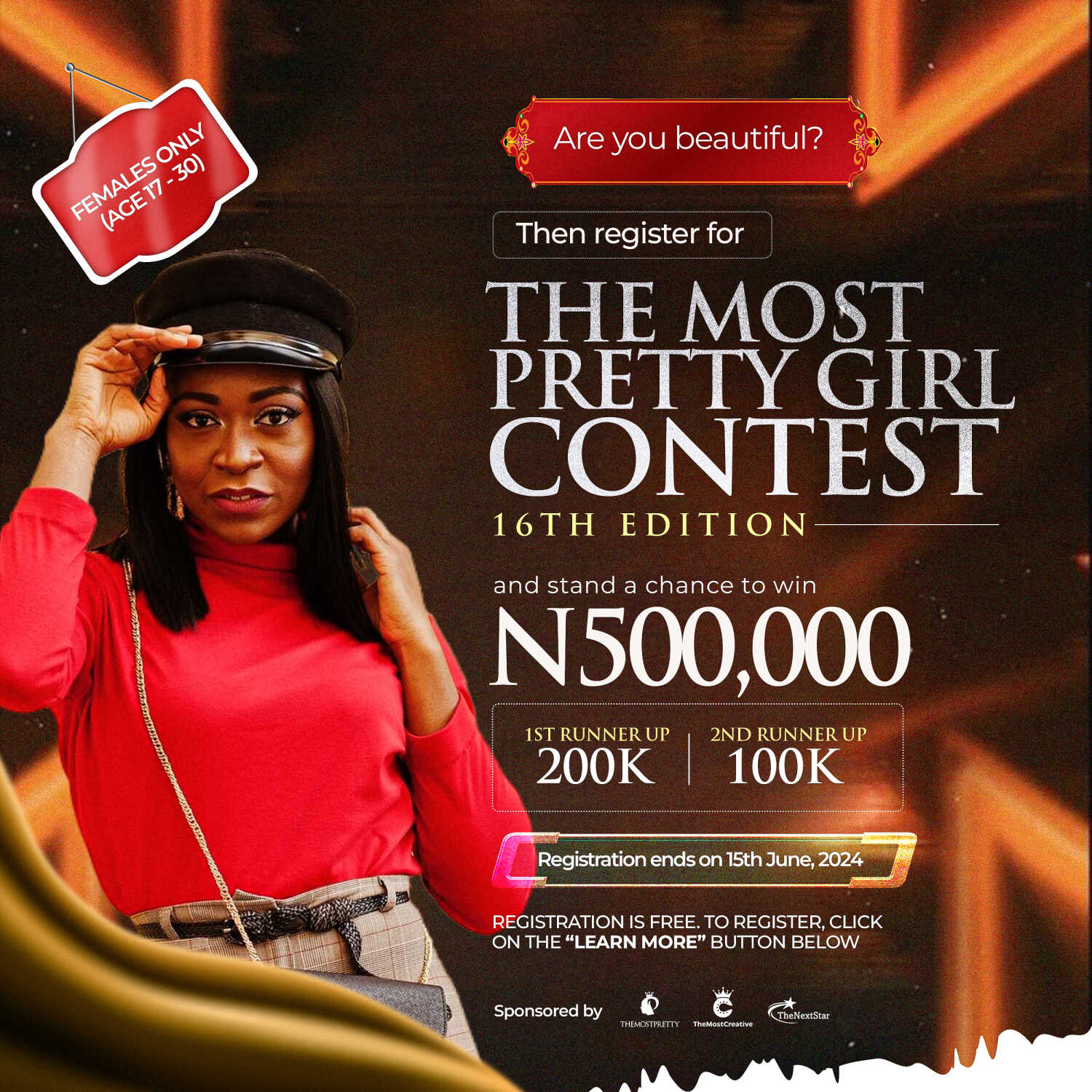 All Contestants for the 16th Edition - The Most Pretty Girl Contest